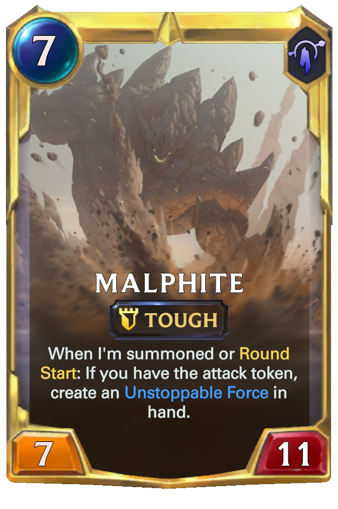 Malphite : r/LoRCardReveals