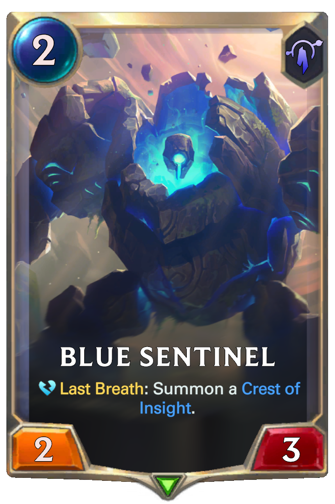 Blue Sentinel : r/LoRCardReveals