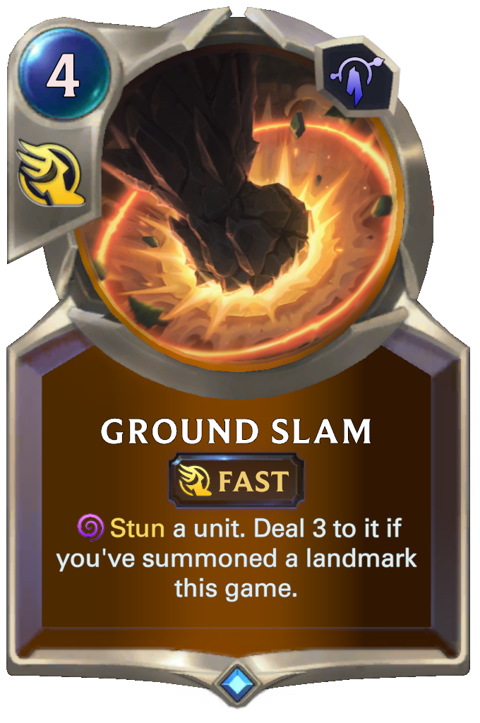 Ground Slam : r/LoRCardReveals