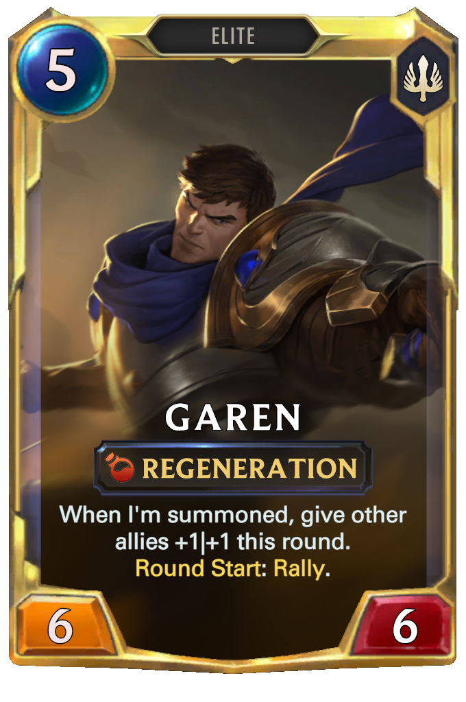 Daily Discussion #13 - Garen : r/LegendsOfRuneterra