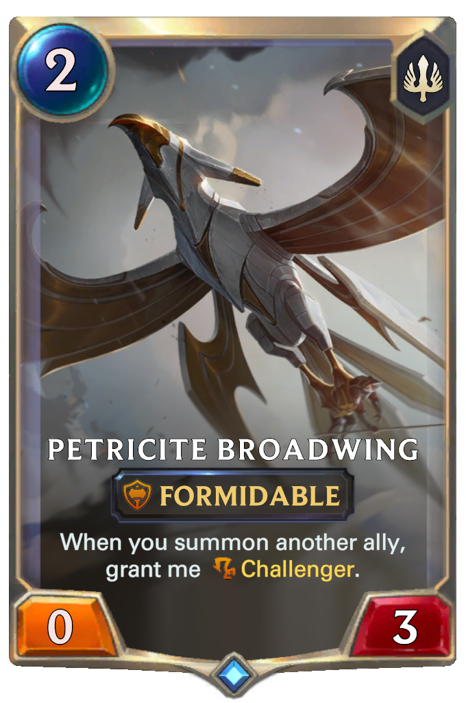 Daily Discussion #53 - Petricite Broadwing : r/LegendsOfRuneterra