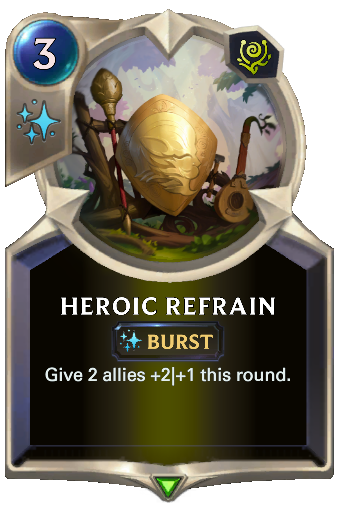 Daily Discussion #101 - Heroic Refrain : r/LegendsOfRuneterra