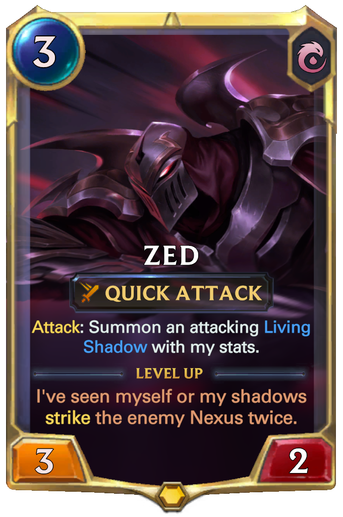 Daily Discussion #125 - Zed : r/LegendsOfRuneterra