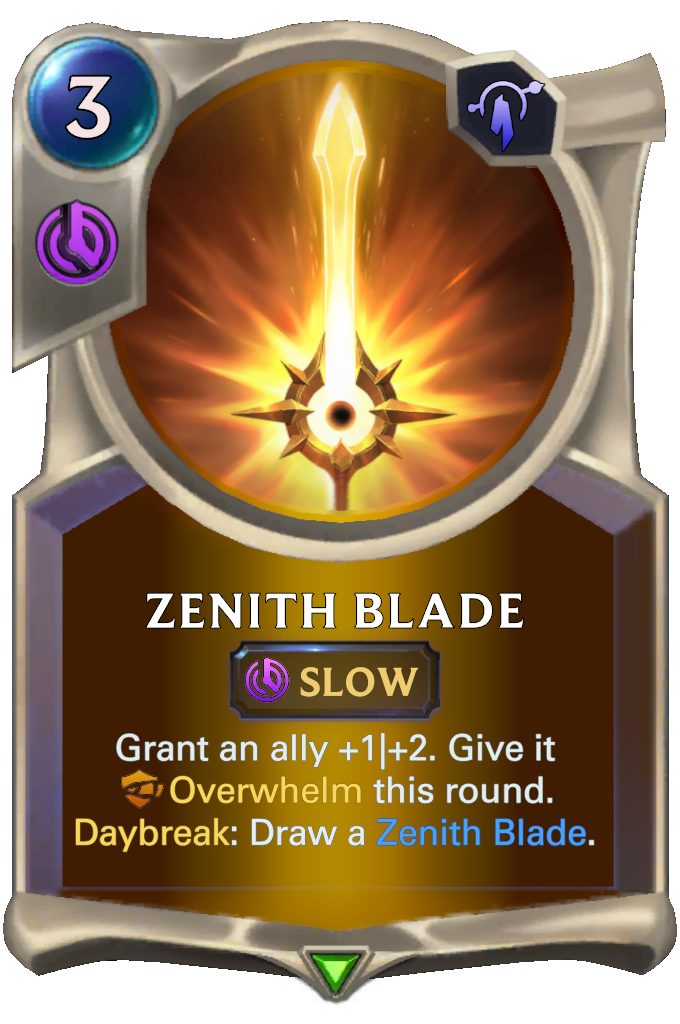 Daily Discussion #180 - Zenith Blade : r/LegendsOfRuneterra