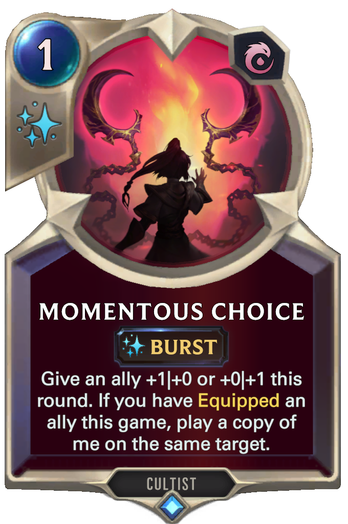 Daily Discussion #165 - Momentous Choice : r/LegendsOfRuneterra