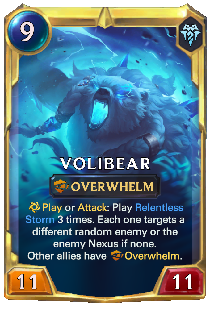 Volibear for Legends of Runeterra (LoR) - DAK.GG for LoR