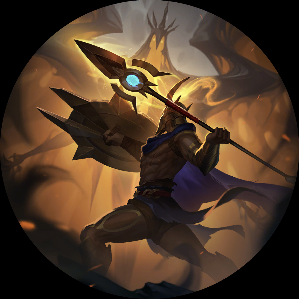 Pantheon full art + flavour text : r/LegendsOfRuneterra